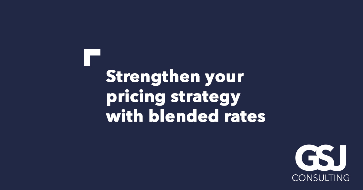 Blended Rates: A Simplified Pricing Strategy for Your Business