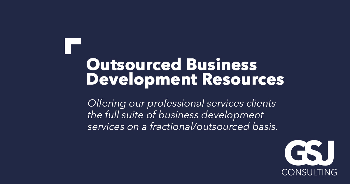Outsourced Business Development Services | GSJ Consulting