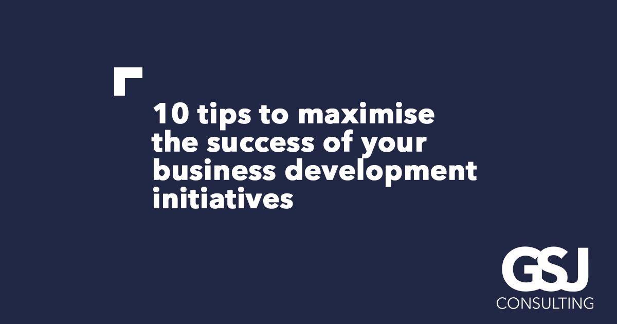 10 Rules for Business Development Success
